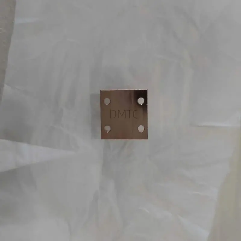 CNC machining Copper C110 part from DMTC